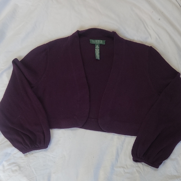 Lafayette 148 New York | Sweaters | Lafayette 48 New York Purple Shrug ...